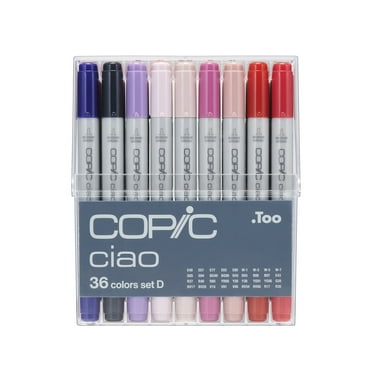Copic Classic Marker Set, 36-Piece Set, V2 - Walmart.com