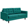 Modway Empress Sofa and Loveseat Set of 2 in Teal - Walmart.com
