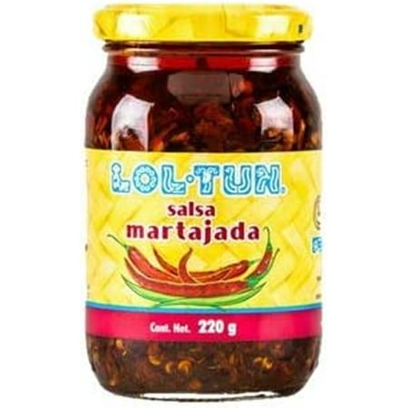 Lol-Tun Martajada Hot Sauce 220g / 7.7Oz | Crafted with Mexican Peppers ...