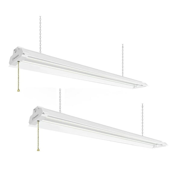 Open Box Westinghouse 4' 5000 Lumen LED Shop Light, White Finish (Pack ...