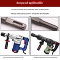 Professional Point Gouge Flat Round Electric Flower Drill Bit Stone ...