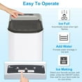 iMounTEK Portable Ice Maker Machine with Self-Cleaning Function, 33 lbs ...