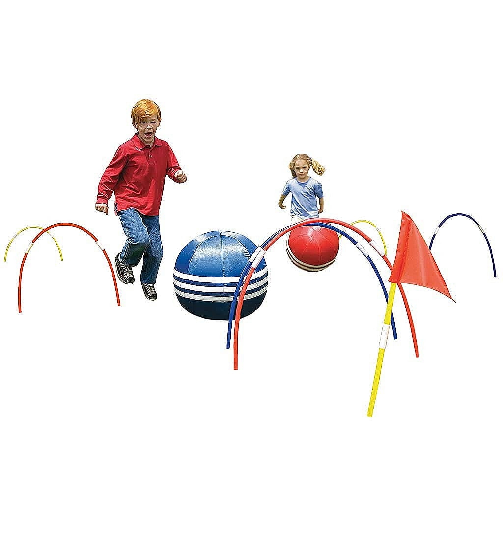 HearthSong Oversized Kick Croquet Outdoor Game for Kids - Walmart.com