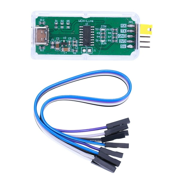 RISC-V en línea CMSIS-DAP Descargar WCH-Link Emulador Tipo-C/Depuración USB 5V/3.3V | Walmart en ...