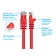 Monoprice 103432 5' CAT-6 Ethernet Network Cable Red - Walmart.com