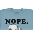 Peanuts Men's Snoopy Nope. Not Today... Sleeping Graphic T-Shirt ...