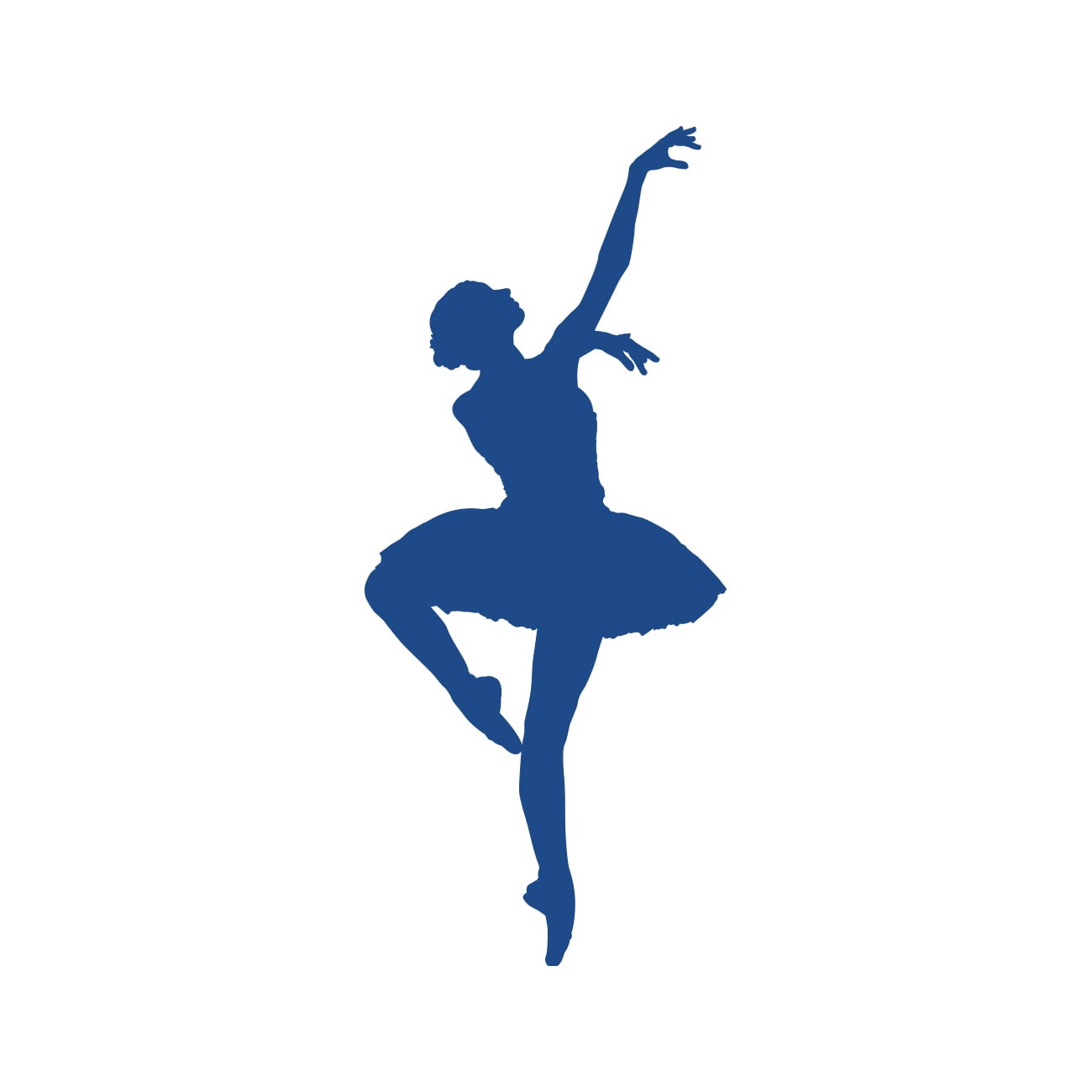 Ballet Dancer Ballerina Sticker Decal Die Cut - Self Adhesive Vinyl ...