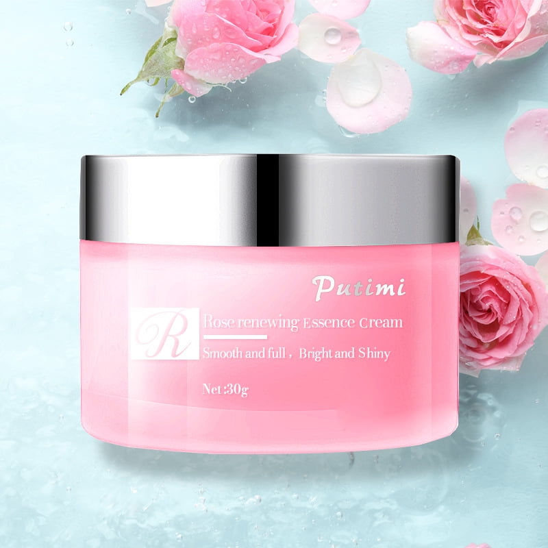 Rose Extract Face Cream Hyaluronic Acid Moisturizer Anti Wrinkle ...