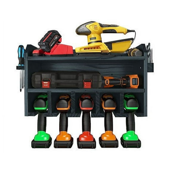 Cordless Drill Storage Rack