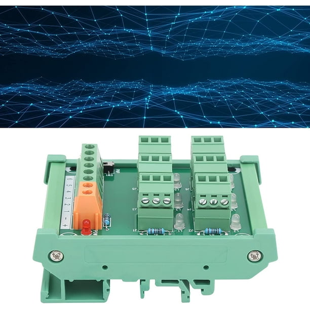 Terminal Block, 3?Wire 6?Way Acquisition Board Block Block KP-6L-Gther ...