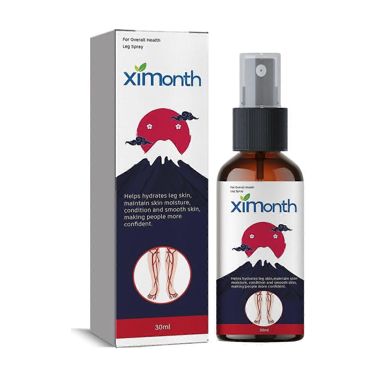 Leg spray leg massage earthworm leg bulge care spray 30ml | Walmart en ...