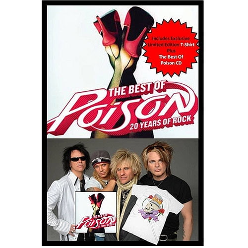 The Best Of Poison (CD + X-Large T-Shirt) (Walmart Exclusive) - Walmart.com