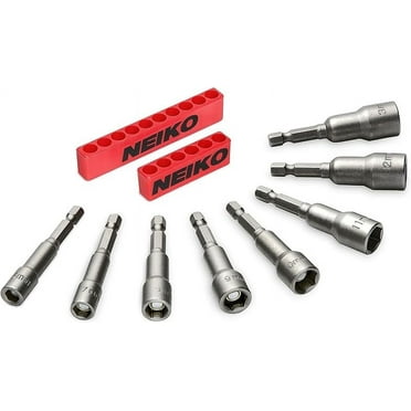 Malco C-RHEX Hex Driver Set 5/16 & 3/8 Inch - 6 Inch Length - Cleanable ...