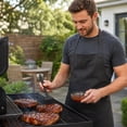 Integrated Wide Face Silicone Basting Brush, Heavy Duty BBQ Sauce Brush ...