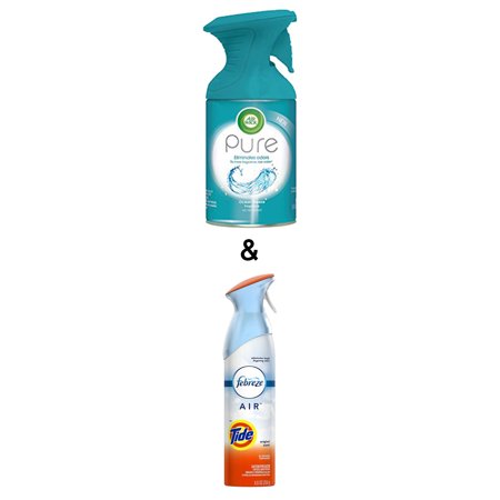 Air Freshener Tide Original 250g By Febreze & Pure Air Freshener Spray ...