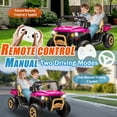 24 Volt 2 Seater Ride on Toys for Kids, Ride On UTV w/ 25.79" Large ...