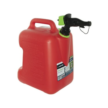 Scepter 5 Gallon Gas Can SmartControl Enhance Fuel Gasoline Container L&G, FSCG572. Color Red ...