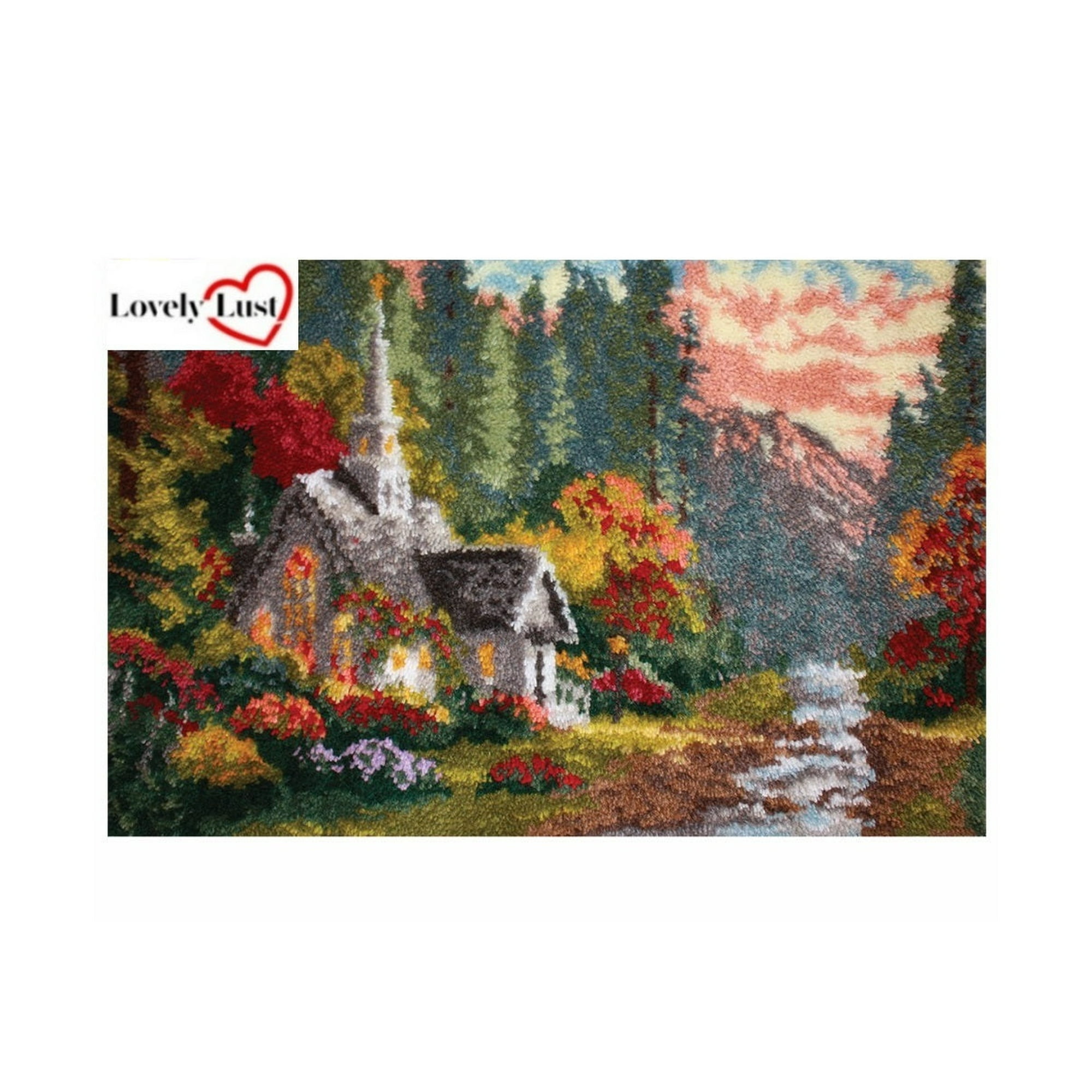 Click here for Lovely Lust Dream House Rug Making Latch Hooking K... prices