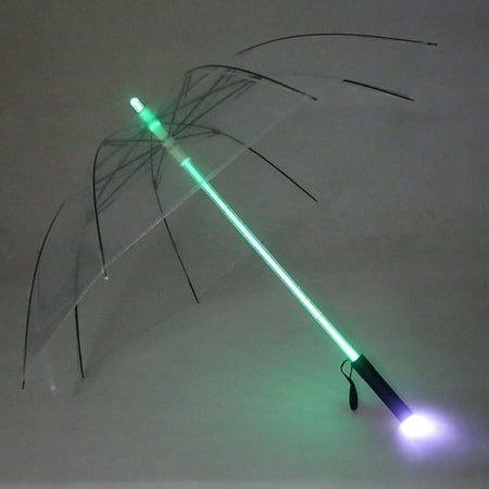 LED Light Umbrella Flashlights Portable Gift Long Handle for Night ...