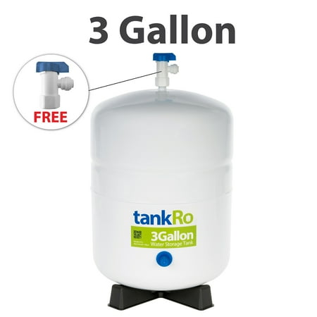 TankRO 3.0 Gallon RO Expansion Tank – Compact Reverse Osmosis Water ...