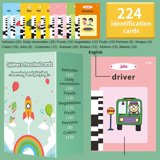 Kids Toddler Talking Flash Cards with 224 Sight Words Upgraded Toddler ...