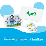 Learning Resources Teaching Calendar/Weather Pocket Chart for Preschool ...