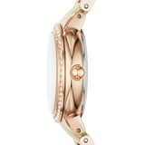 Fossil Women's Virginia Three-Hand Day-Date, Rose Gold-Tone Stainless ...