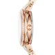 Fossil Women's Virginia Three-Hand Day-Date, Rose Gold-Tone Stainless ...