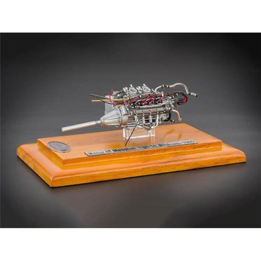 Engine with Display Showcase from 1955 Mercedes 300 SLR Mille Miglia 1/ ...