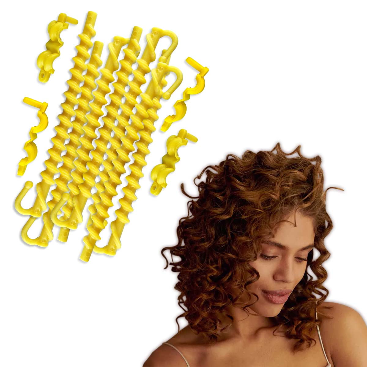 Espiral de Plástico biobelleza para Rizos Permanentes 24 pz | Walmart ...