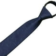 D-GROEE Men's Adjustable Zipper Necktie, Pretied Polyester Yarn Tie for ...