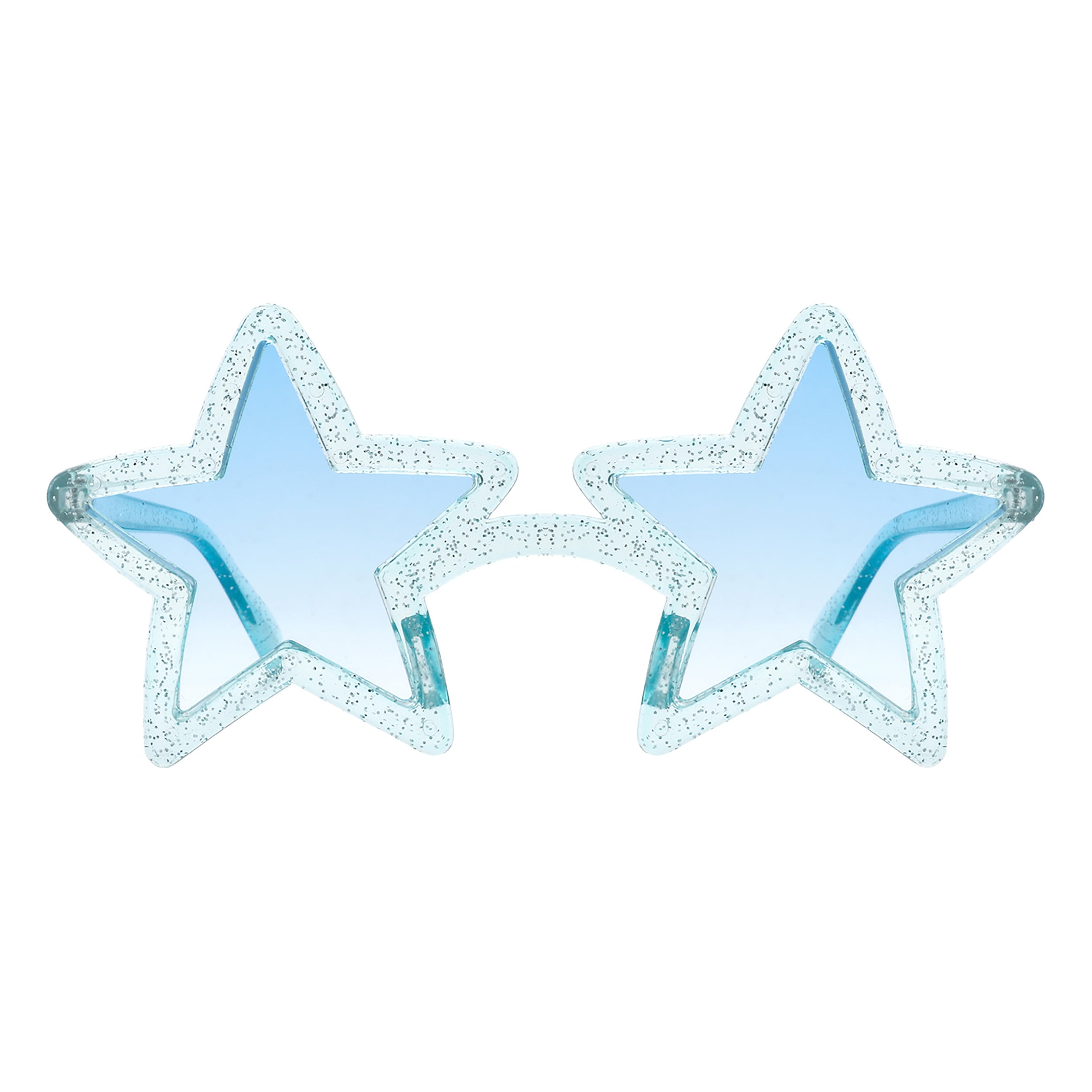 Star Shape Sunglasses Glittery Fun Festive Cute Party Shades UV 400 ...