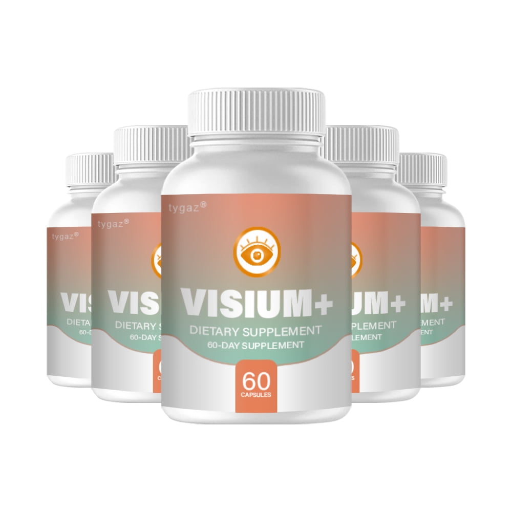 (5 Pack) Visium+ - Visium Plus Vision Support Supplement - Walmart.com