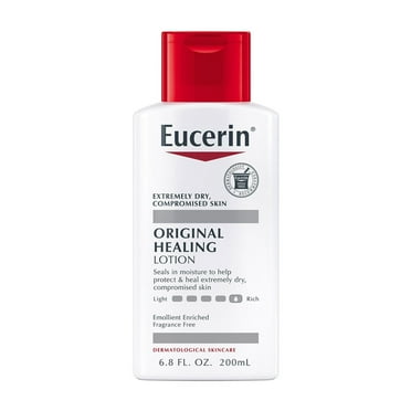 Eucerin Original Healing Lotion, Rich Body Lotion 8.4 Fl. Oz. Bottle ...