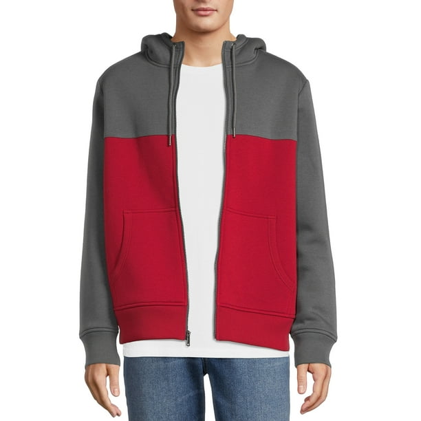 George Men's and Big Men's Faux Sherpa Fleece Jacket, up to Size 5XL ...