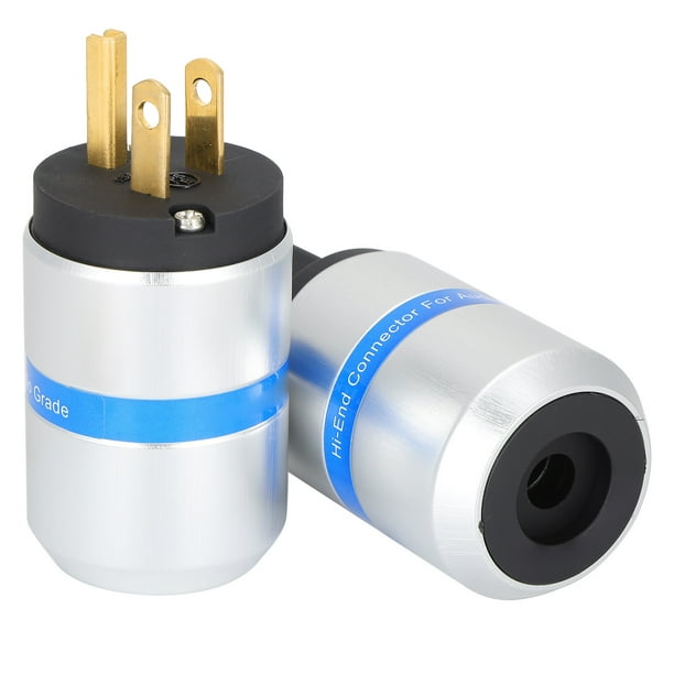 Pure Copper Connector PlugMonosaudio M106G/F106G Power Plug Power Cable ...
