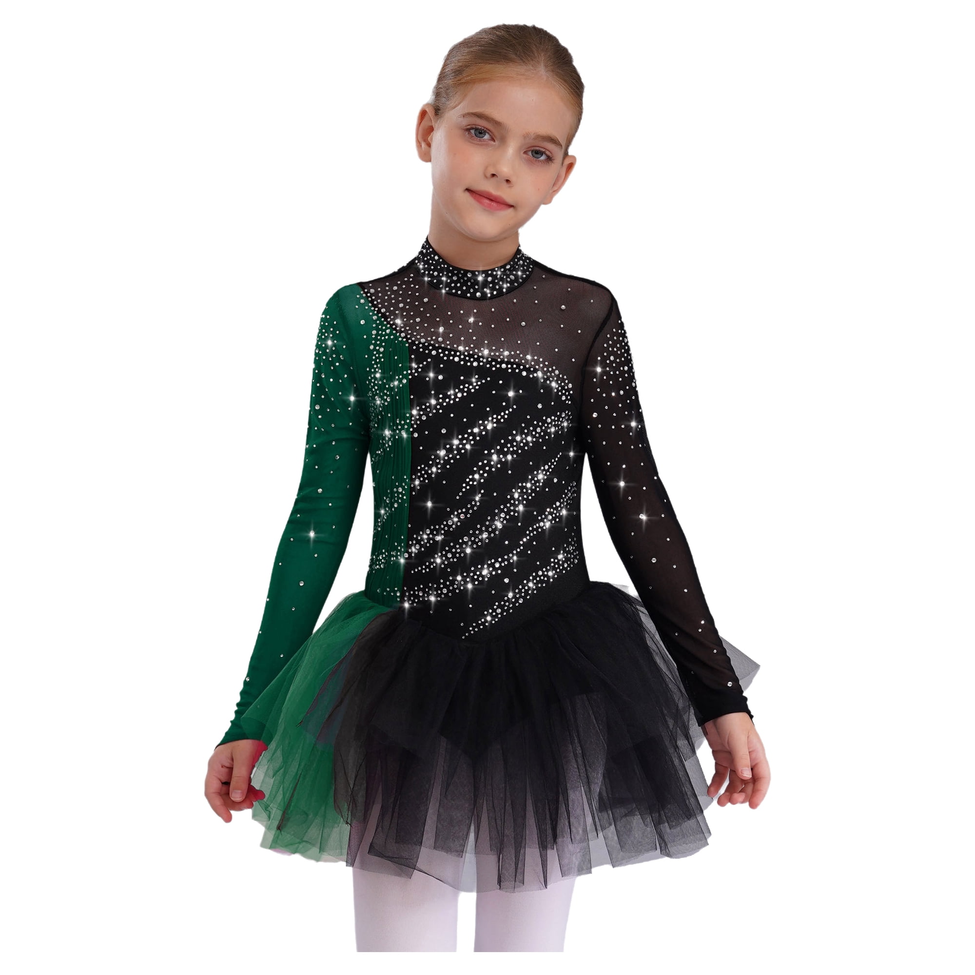 Click here for Liiyii Kids Girls Sparkling Tutu Skirted Leotard G... prices