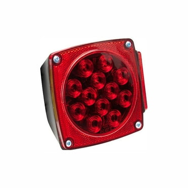 TRUCK-LITE 44322R LED Lamp Super 44 Red Round Stop/Turn/Tail 6 Diode ...