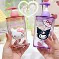 450ml Sanrio Hello Kitty Cartoon hand soap bottle lotion bottle press ...