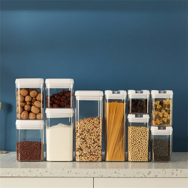 juguse Grain Dispenser Container Countertop Food Storage Tank Kitchen ...