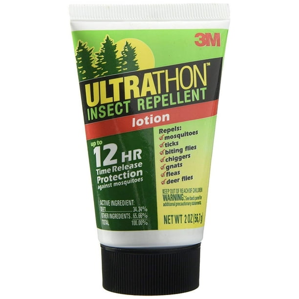 3M Ultrathon Insect Repellent Lotion, 2-Ounce pack of 6 - Walmart.com ...