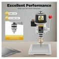 3-Speed Mini Drill Press, Electric Compact Small Electric Drilling ...