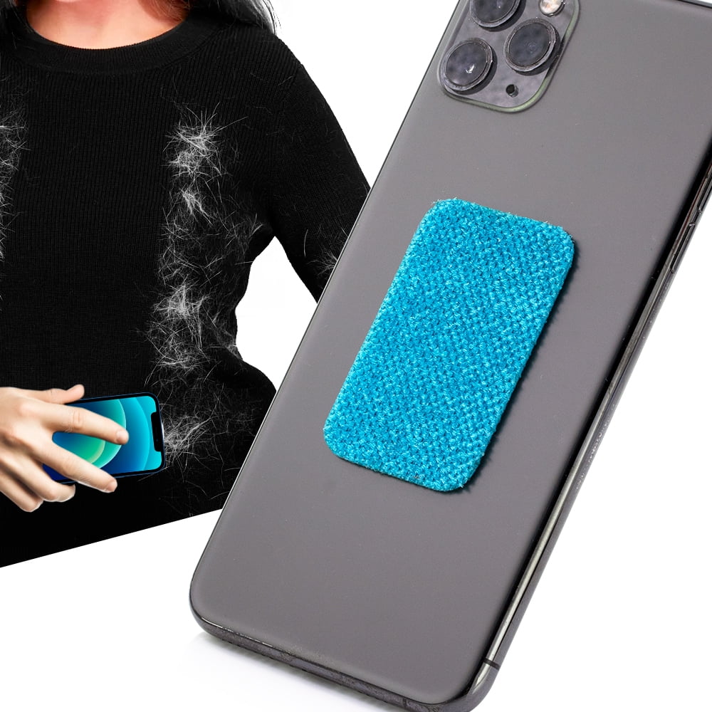Fuzz Busta Adhesive Lint Brush/Roller Pad - Blue/Small (4cm x 6cm) - 3 ...