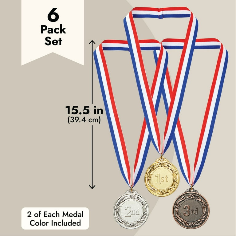 1st 2nd 3rd Place Medals