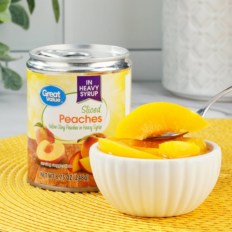 Sliced Peaches In Syrup