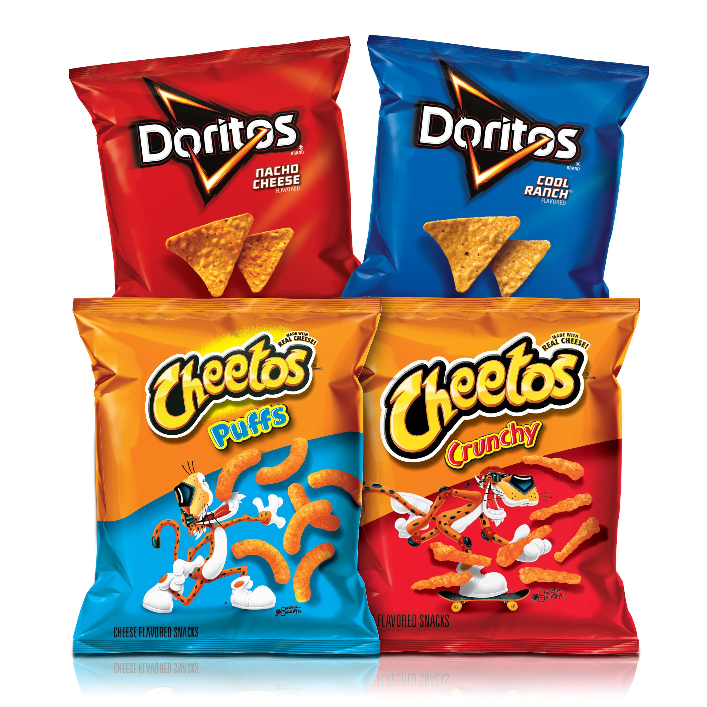 Frito-Lay Doritos & Cheetos Mix Snacks Variety Pack, 18 Count – Beauty ...