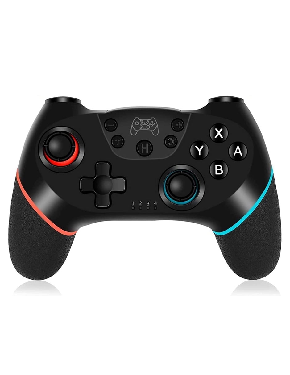 Control Inalámbrico Brandtrendy Rojo azul Para nintendo y PC | Walmart ...