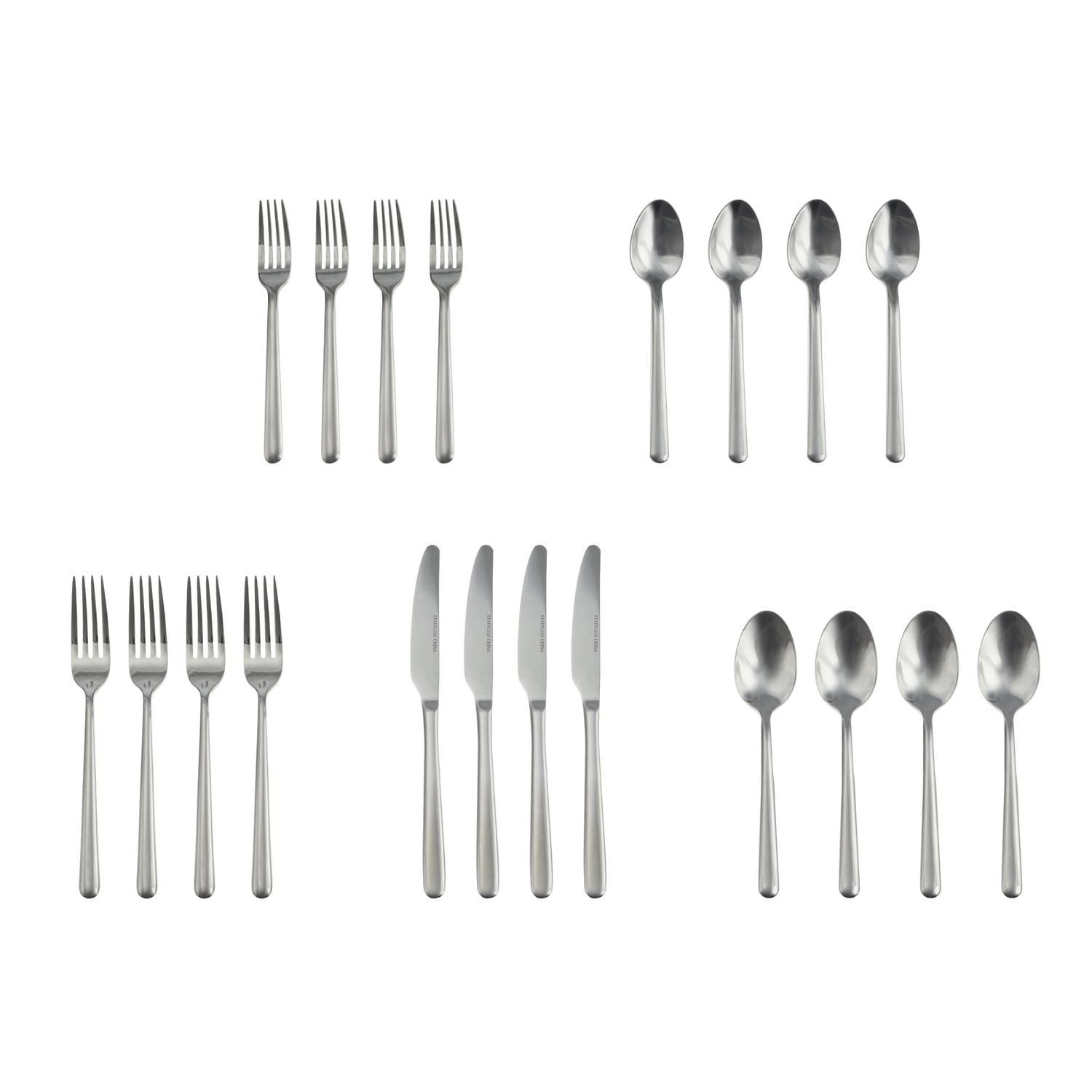Click here for Hometrends 20-Piece Flatware Set  Silver prices
