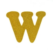 EVA Glitter Foam Letter Cut Out "A", Gold, 4-1/2-Inch, 12-Count ...
