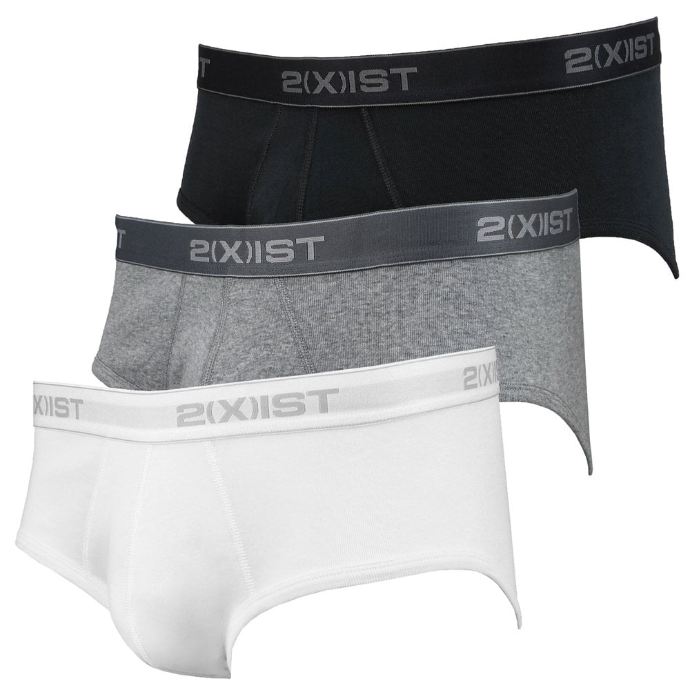 2(x)ist Mens Essential Contour Pouch Brief 3-Pack Style-3102030303 ...